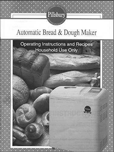 Instruction Manual for Pillsbury Bread Machine Manual (Model: 1010 ...