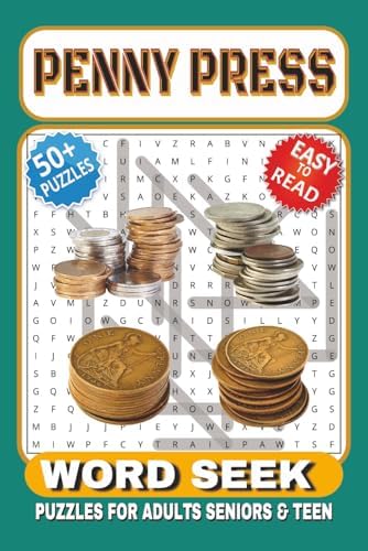 Penny press Word Search Puzzle Book: Word Search with Easy to Read ...