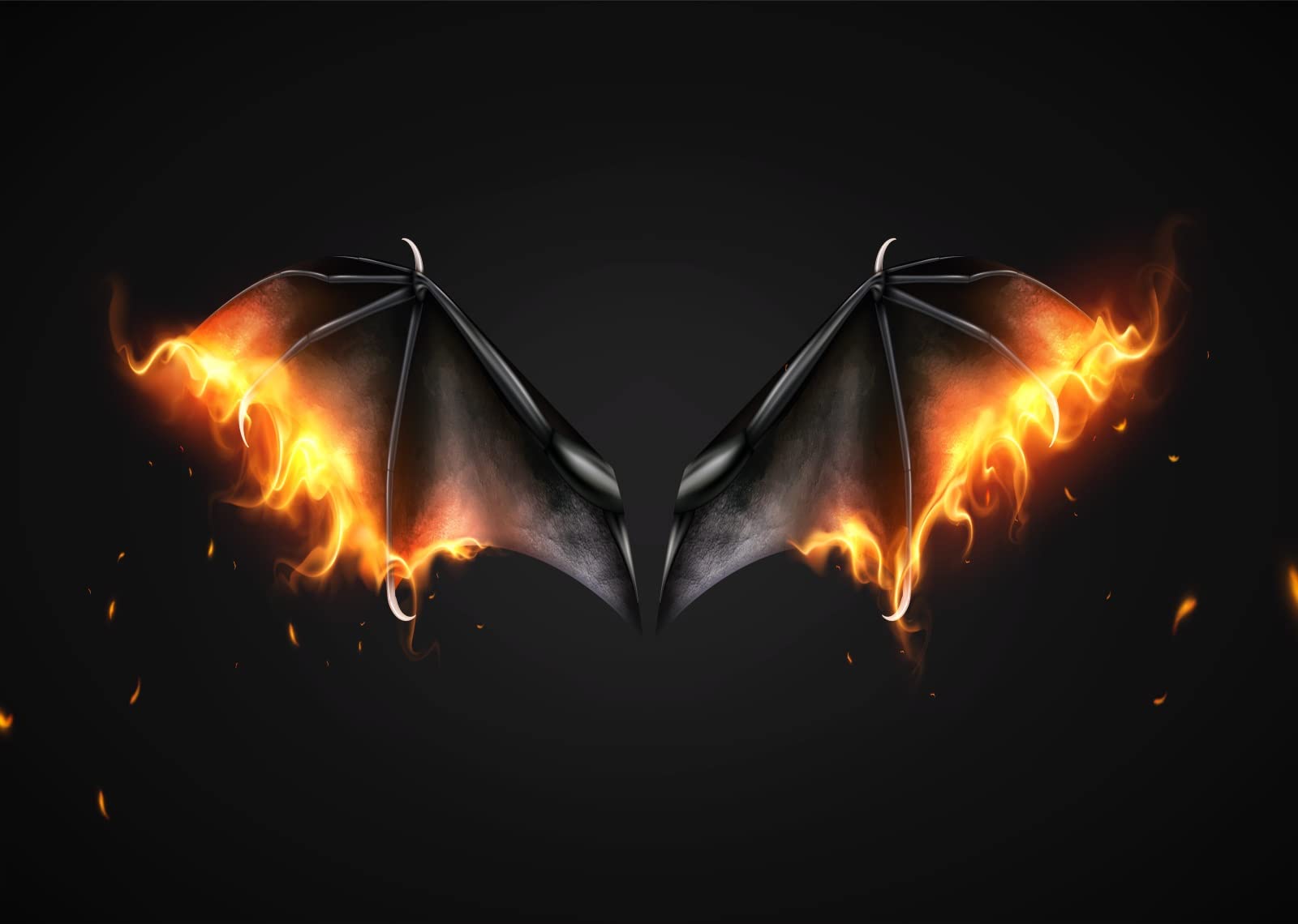 Fire Wings Wallpaper