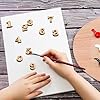 100pcs Wooden Numbers - Mini Wooden Numbers 0-9,15MM,Unfinished,for ...