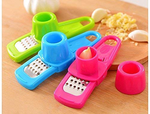 Buy HND Mart Plastic Garlic Ginger Grater Plastic Chopper Kitchen Tool ...