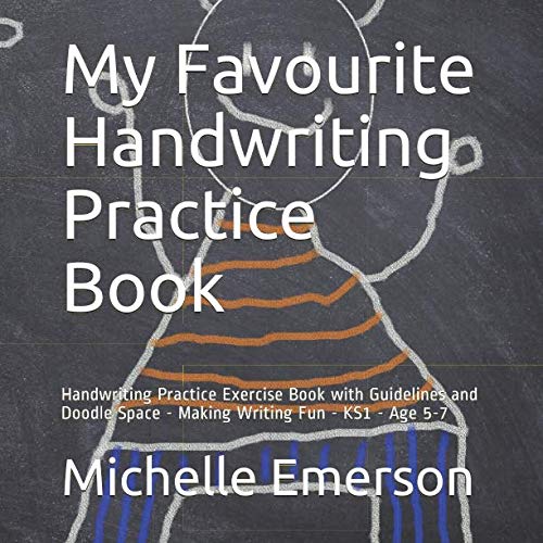 My Favourite Handwriting Practice Book: Handwriting Practice Exercise ...