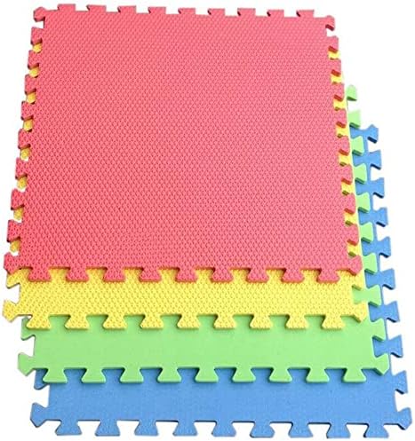 COOLBABY Puzzle Foam Mat 4 Piece Set 60x60x1cm - Assorted Colors ...