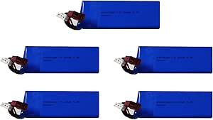 Amazon.com: Skymaker WLtoys 7.4V 2200mAh 2S RC Car Battery, 25C Max to ...