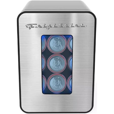 Amazon.com: FRIGIDAIRE Mini Fridge (EFMIS200-SS) - Stylish Small ...