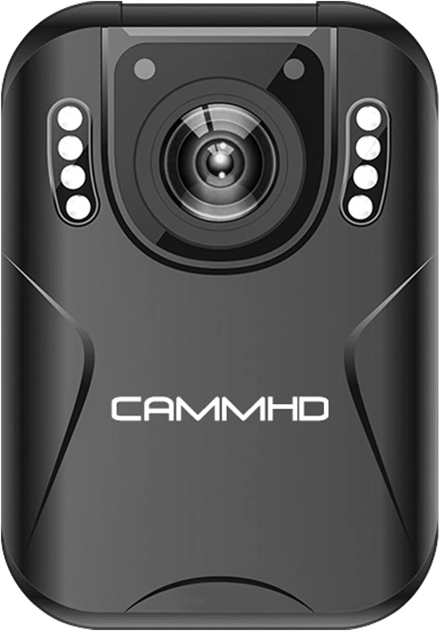 Amazon.com: VEVOR 1440P HD Police Body Camera, 128GB Body Cam with ...