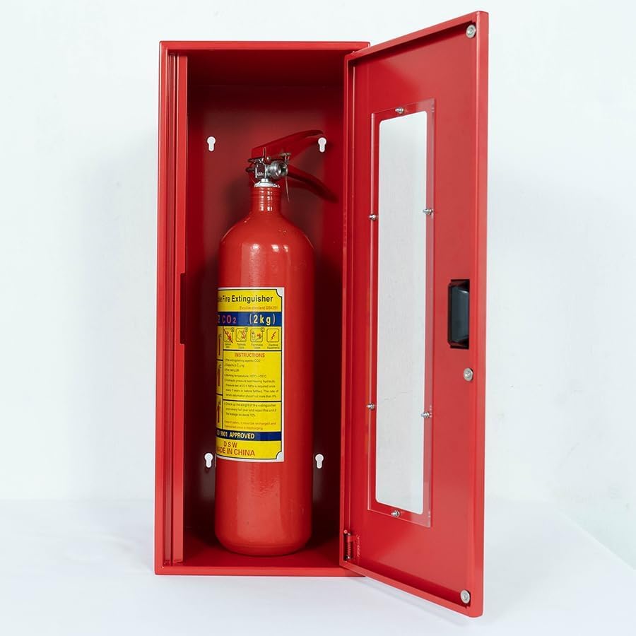 Snapklik.com : Fire Extinguisher Cabinet Small Size 14 Inches Up To 5lb ...