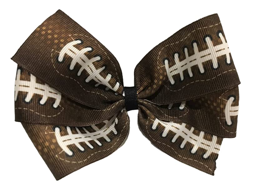 Amazon.com: Football Hair Bow, Football Hair Accessories, Football Hair ...