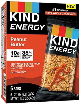 Amazon.com: KIND Energy Bars, Dark Chocolate Peanut Butter, Gluten Free ...