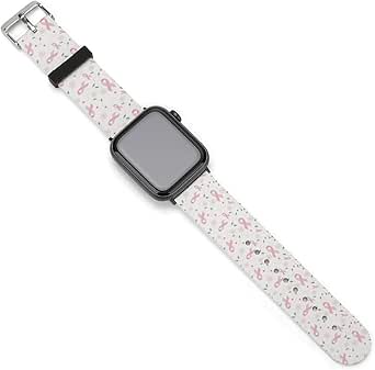 Amazon.com: Breast Cancer Awareness Watch Band Compatible with Apple ...