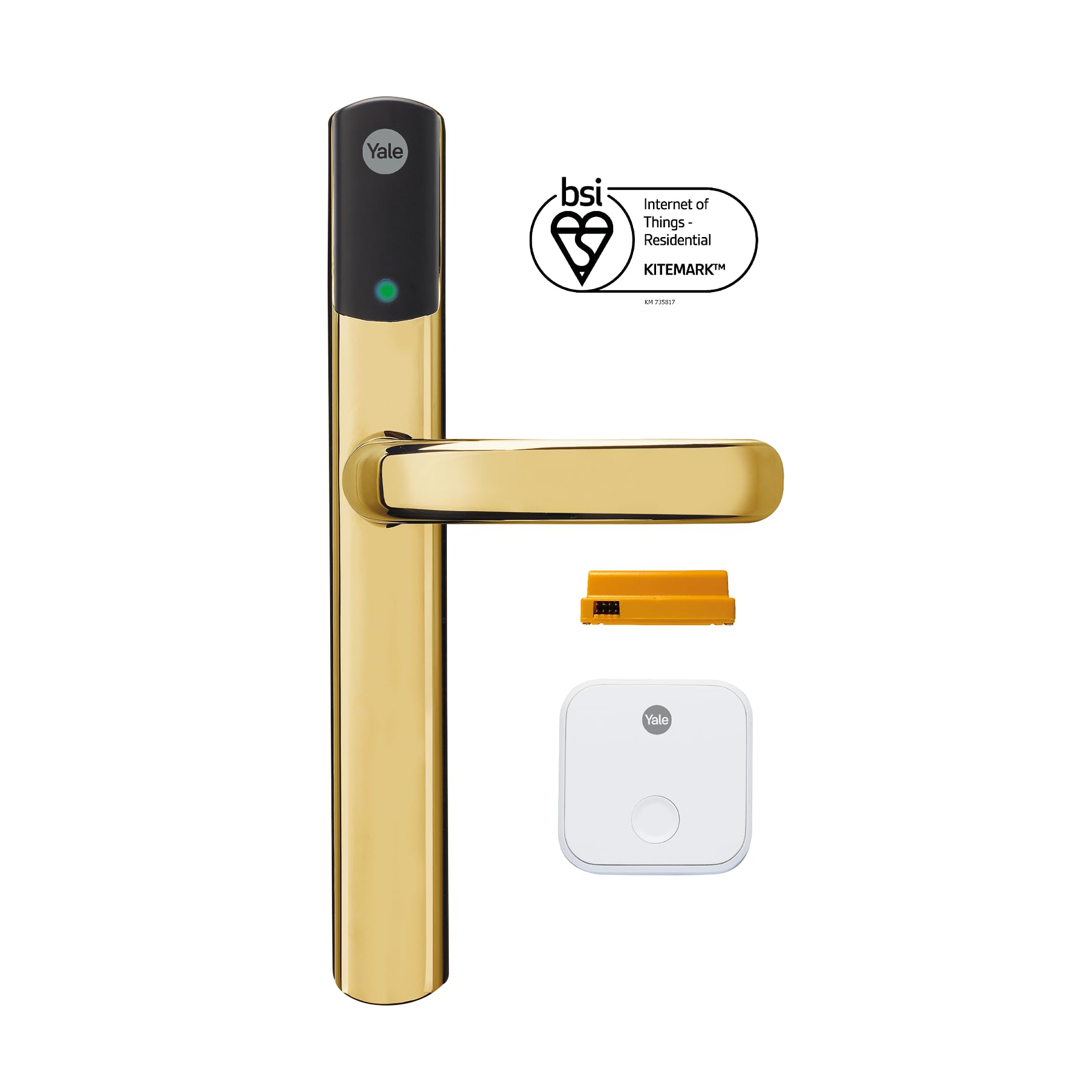 Yale Conexis L2 Smart Door Lock - Remote Access From Anywhere, Anytime, No Key Needed, Works ...
