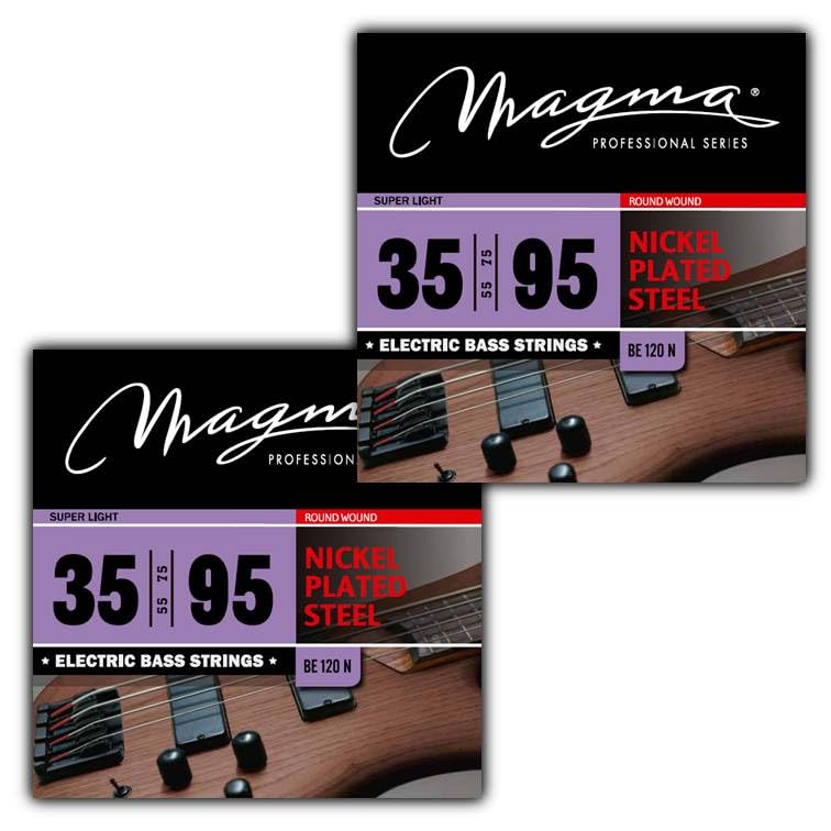 Snapklik.com : Magma Super Light Electric Bass Strings - Nickel Plated ...
