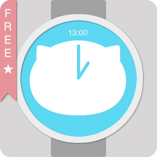 Meo watch face designed for make your smart watch look cute and clean ...