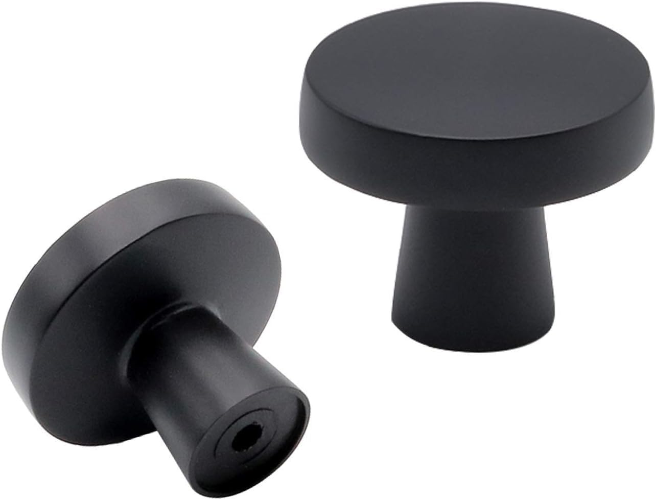 goldenwarm 12 Pack Black Drawer Knobs Dresser Knobs 12 Pack Black ...