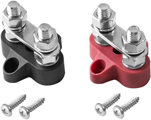 M8 Terminal Stud,5/16" Bus Bar Battery Wire Power Distribution Terminal ...