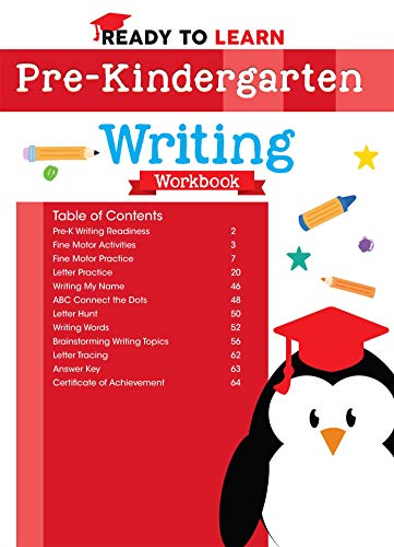 Snapklik.com : Ready To Learn: Pre-Kindergarten Writing Workbook: Word ...