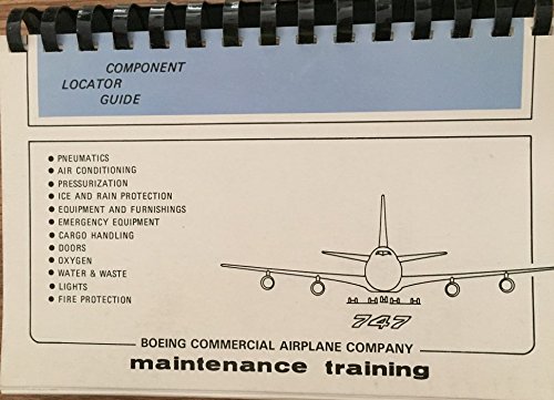 Buy Boeing 747 Maintenance Training Component Locator Guide pheumatics ...