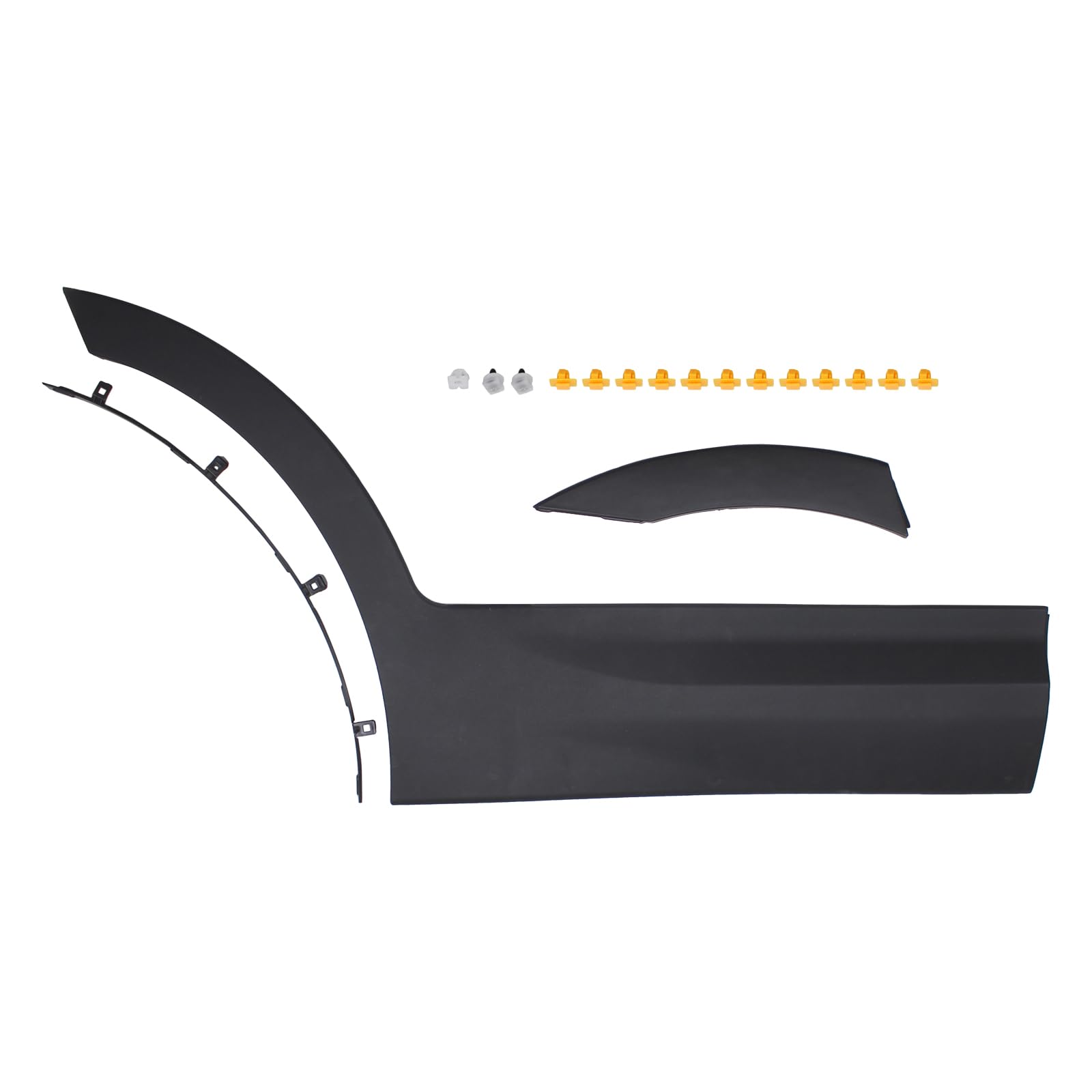 ApplianPar Rear Passenger Side Wheel Fender Flare and Door Lower ...