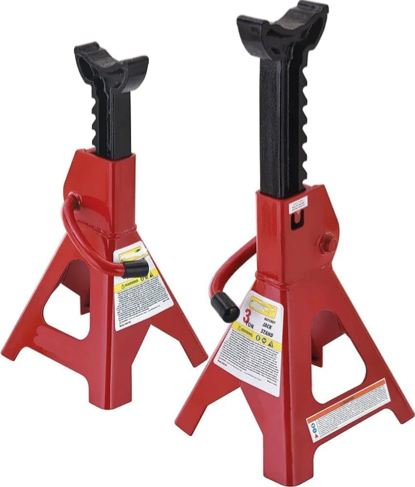 amazon basics Steel Jack Stands With 3 Ton Capacity : Amazon.in: Car ...