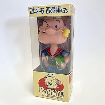 Amazon.co.jp: POPEYE 54EG70 Bobbing Head Swing Doll Popeye Bobblebed ...