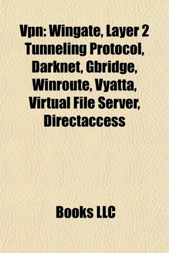 Vpn: Wingate, Layer 2 Tunneling Protocol : Llc, Books: Amazon.es: Libros