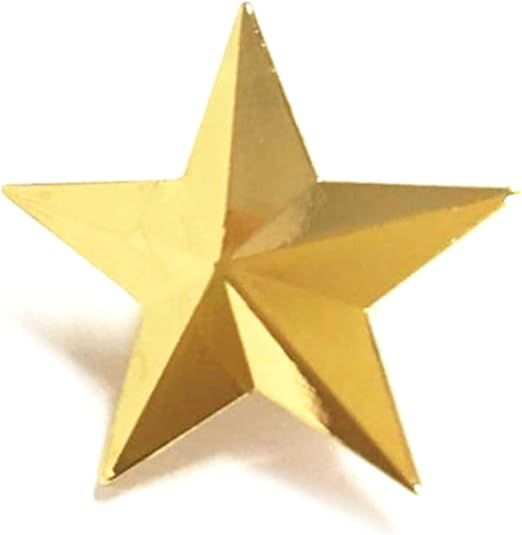 Amazon.com: xbiez Exquisite Star Brooch Pin Five-Pointed Star Badge ...