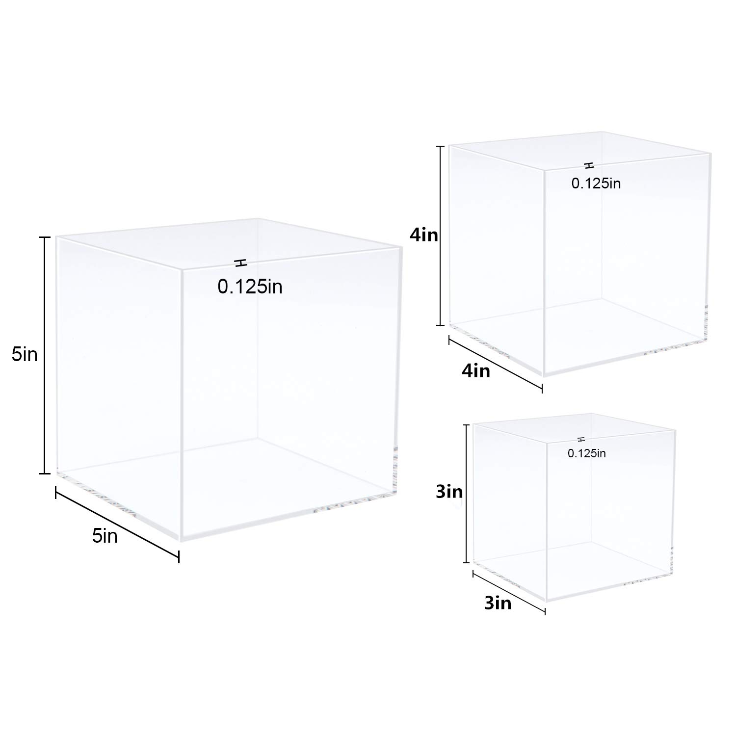Cliselda 3pc Acrylic Display...B07BQTB48N | Encarguelo.com