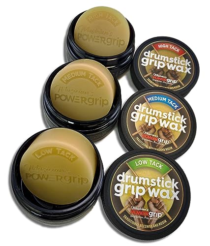 Snapklik.com : Musicians POWERgrip VARIETY 3-PACK Drumstick Grip Wax