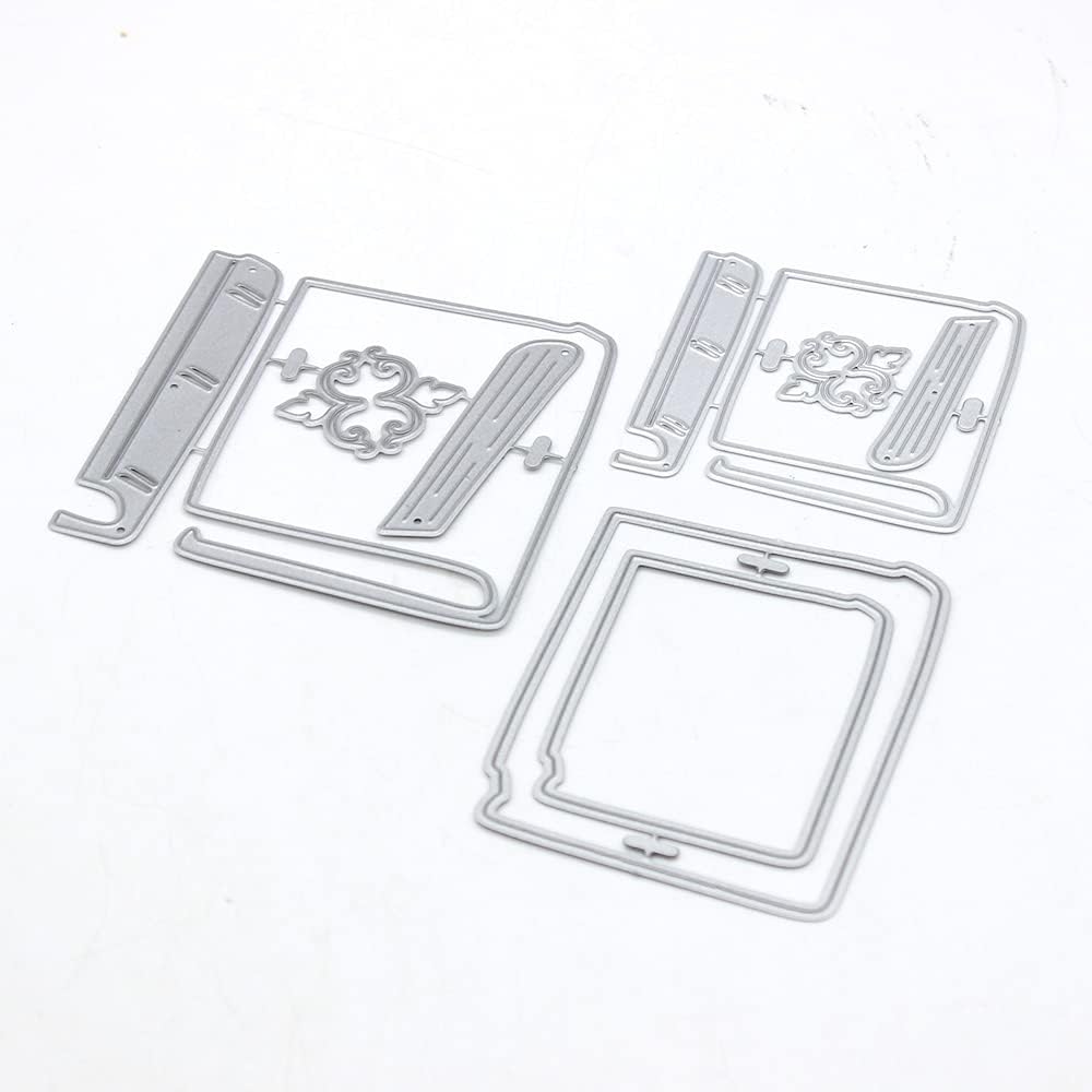 Amazon.com: KSCRAFT Cute Books Embellishments Metal Cutting Dies ...