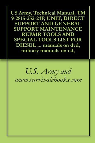 US Army, Technical Manual, TM 9-2815-252-24P, UNIT, DIRECT SUPPORT AND ...