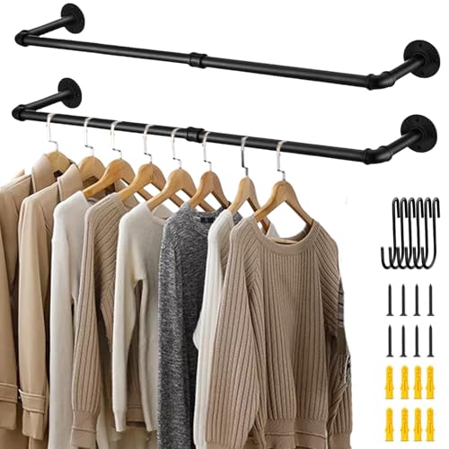 Optimiza tu espacio con un tubo para colgar ropa - El Multimetro