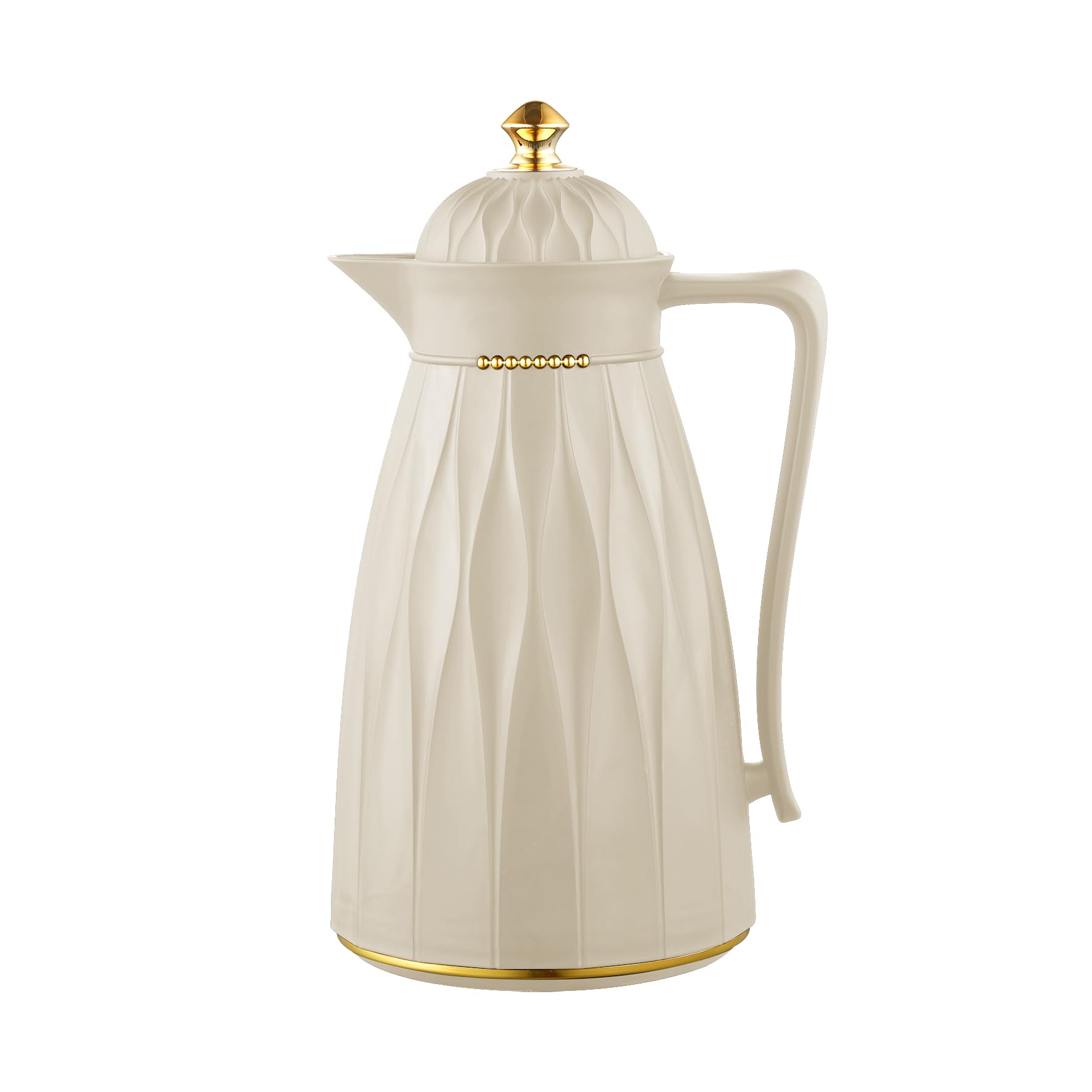 Tuut, Linha Khadija, Garrafa Térmica 1L, Off White com Dourado : Amazon ...