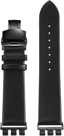 Amazon.co.jp: Swatch メタルアダプター YVS400、YVB404、YVS420、YVS454、YVS451 レザー ...