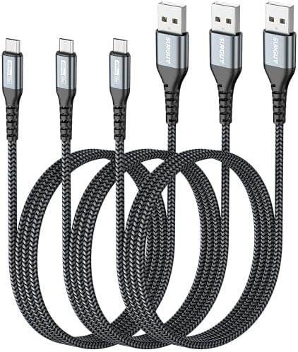 Amazon.com: Anker [3-Pack Powerline Micro USB Cable (3ft), Charging ...