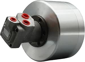 CIJIAOPOYU 8‘ 10’ 8‘ 10’ 3-Jaw Hydraulic Chuck, Solid Rotary Hydraulic Cylinder Swivel Match ...