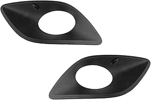 Amazon.com: LXFANDGYL Car Fog Light Grille Fog Lamp Frame Front Bumper ...