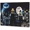 Amazon.com: DC Comics Bat Signal Over Gotham City Gallery Wrapped ...