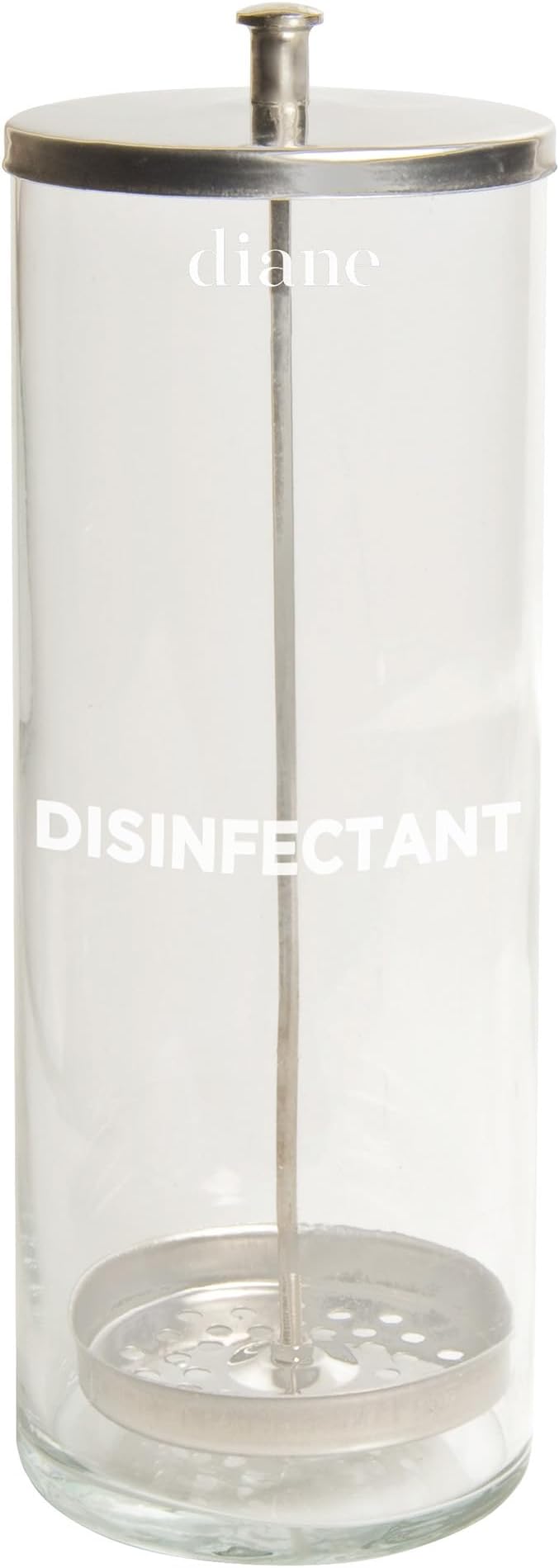Amazon.com: Diane Glass Disinfectant Jar for Sterilizing Hair Salon ...