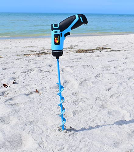 Gorilla Drilla Beach Drill, Umbrella Drill, Beach Auger Bit, Sand Screw ...