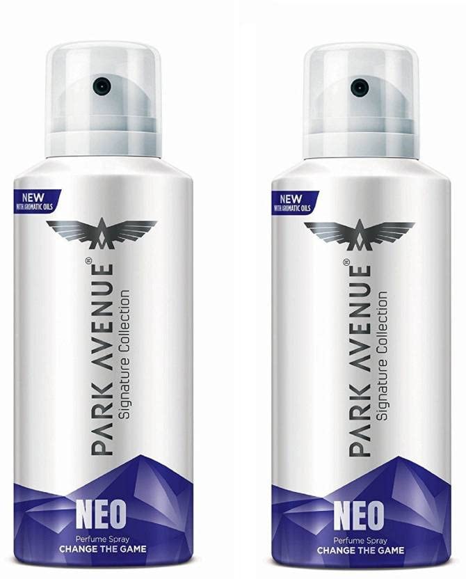 Buy PARK AVENUE Neo Signature Collection Body Spray 130ML Each (Deodorant Spray - For Men ...
