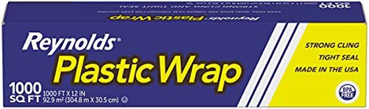 Amazon.com: Glad Holiday Red ClingWrap Plastic Wrap 300 sq ft Roll ...