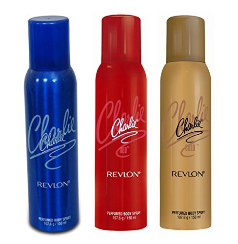 Buy Revlon Body Spray - Charlie, 3x150ml Pack Online at Low Prices in ...