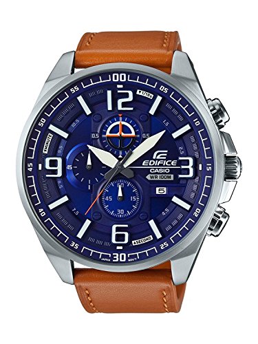 Buy Casio Edifice Analog Blue Dial Men's Watch-EFR-555L-2AVUDF (EX344 ...