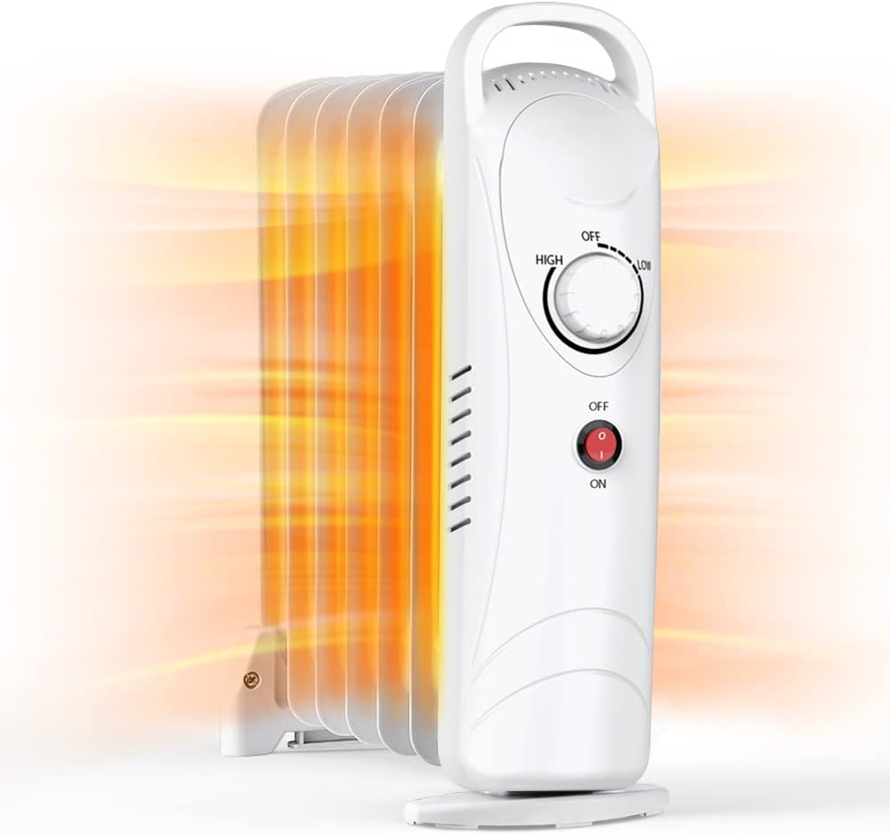Amazon.com: Air Choice Oil Heater, 700W Oil-Filled Radiator Heater with ...