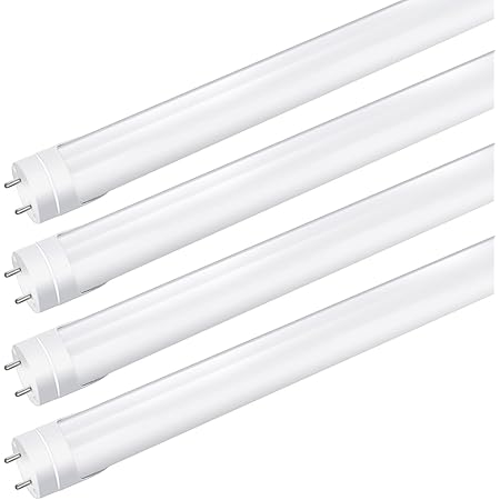 NYLL - 33 Inch/ 33" Plug & Play LED Tube - Warm White (2700K) T8 LED Lamp Directly Relamp 25 ...