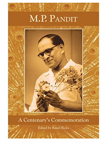 M.P. Pandit A Centenary's Commemoration eBook : Hicks: Randy, Randy ...