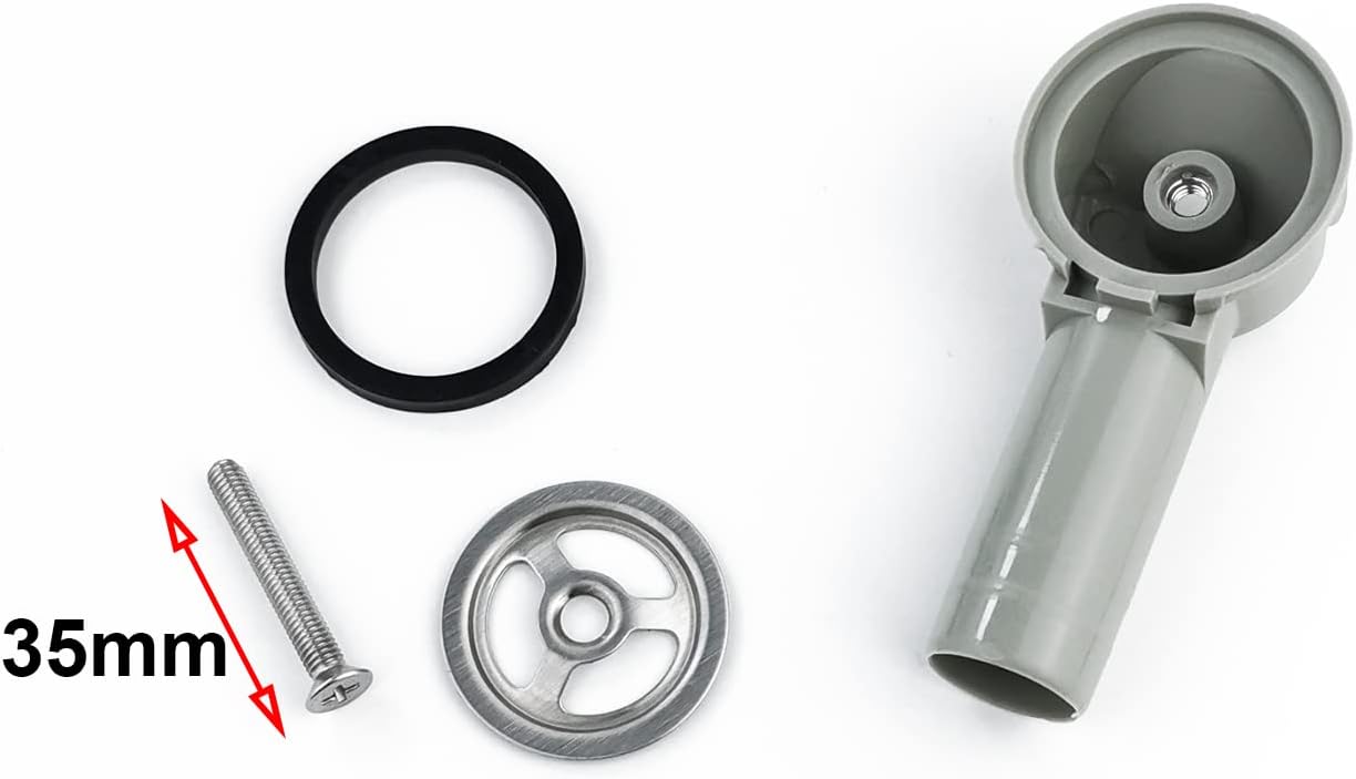 Qrity 2 Pieces Overflow Head Sink Overflow Round Interface – BigaMart