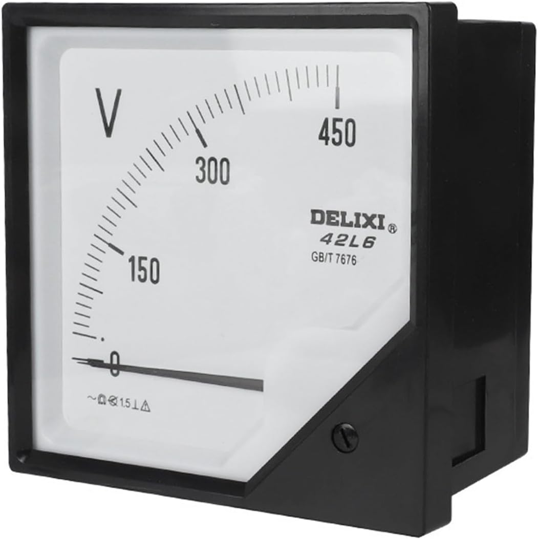 Amazon.com: 42L6 Series Electric Energy Meter Pointer Type AC ...