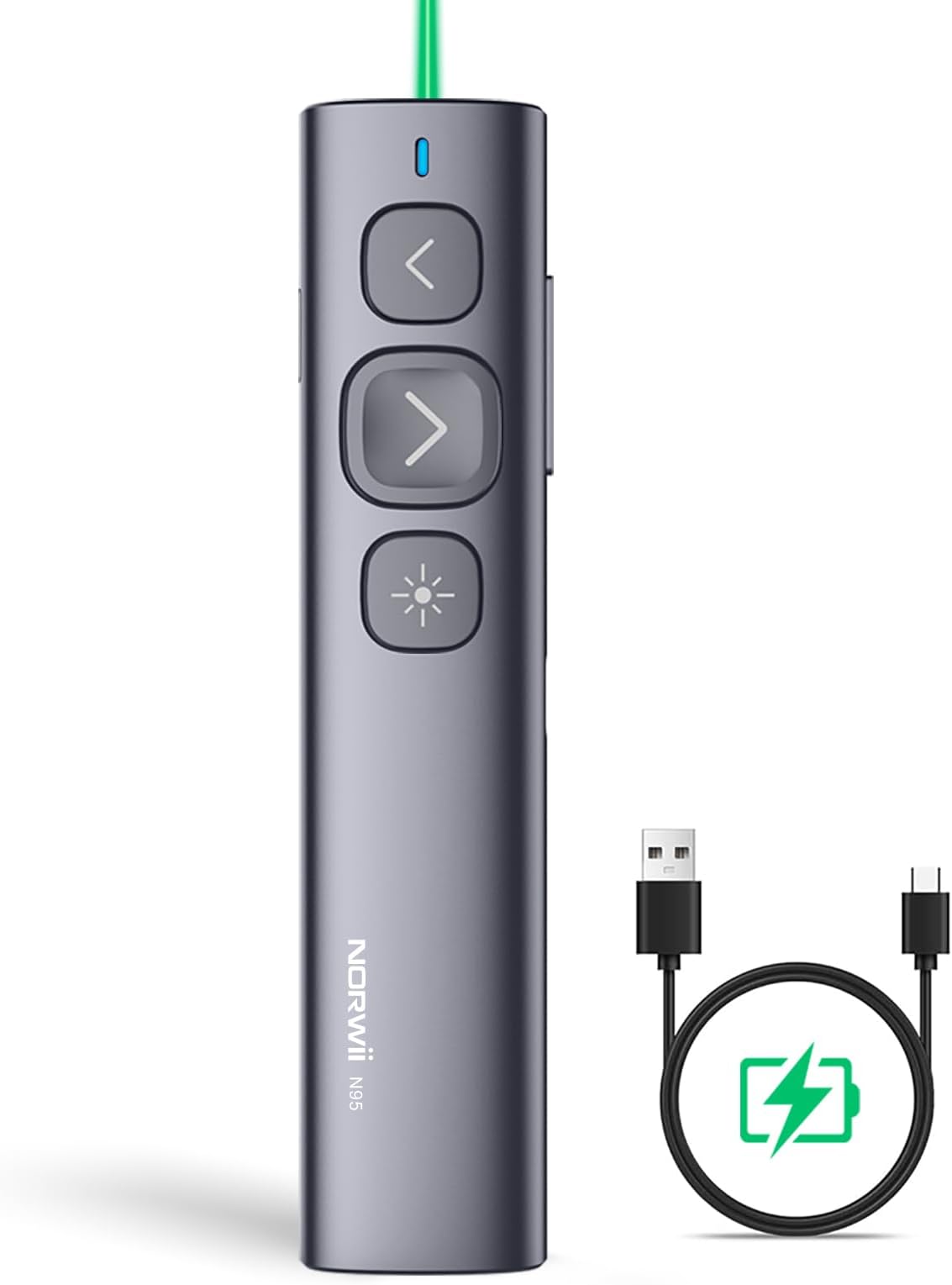 Logitech R400 Télécommande de Présentation sans Fil, 2,4 GHz/Récepteur ...