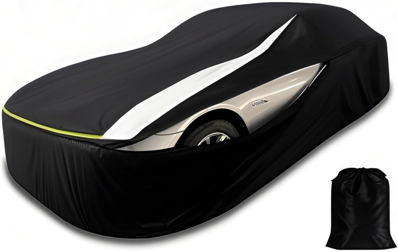 Amazon.com: FJWDSC Full Exterior Sedan Car Covers Waterproof All ...